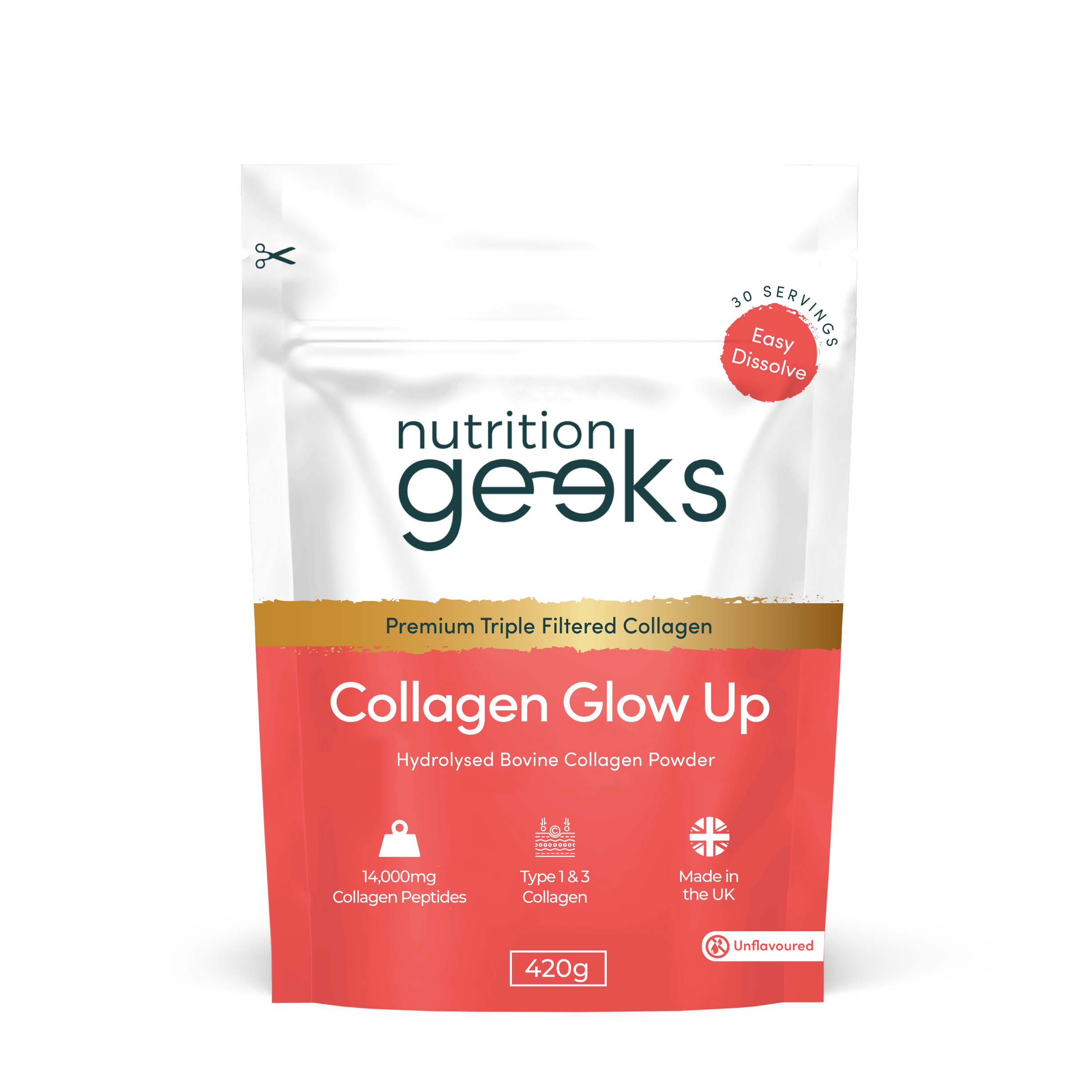 Collagen Glow Up Powder 420g | UK's #1 Best-Selling Collagen