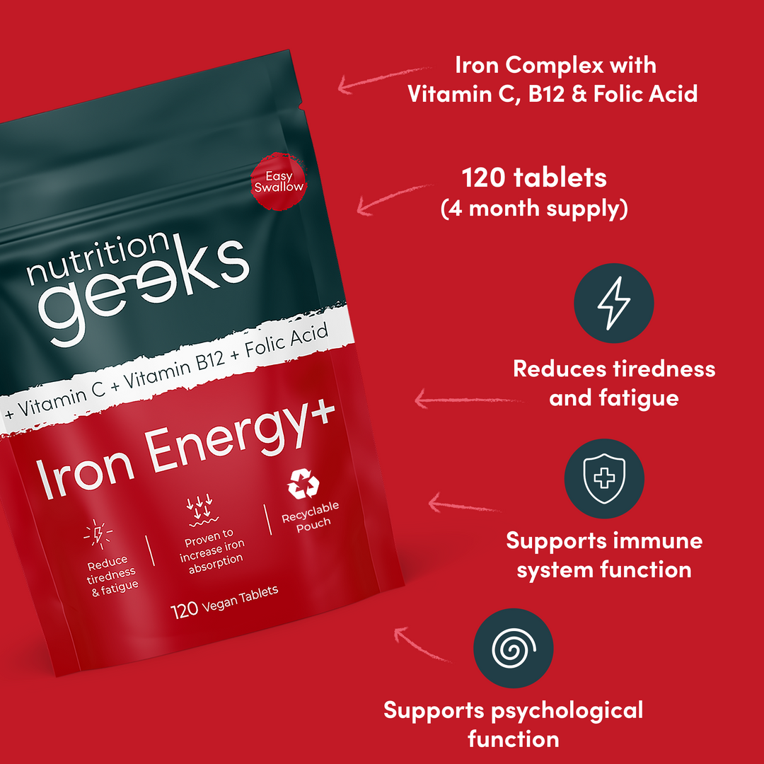 Iron Energy+ Tablets | Boost Energy & Immunity