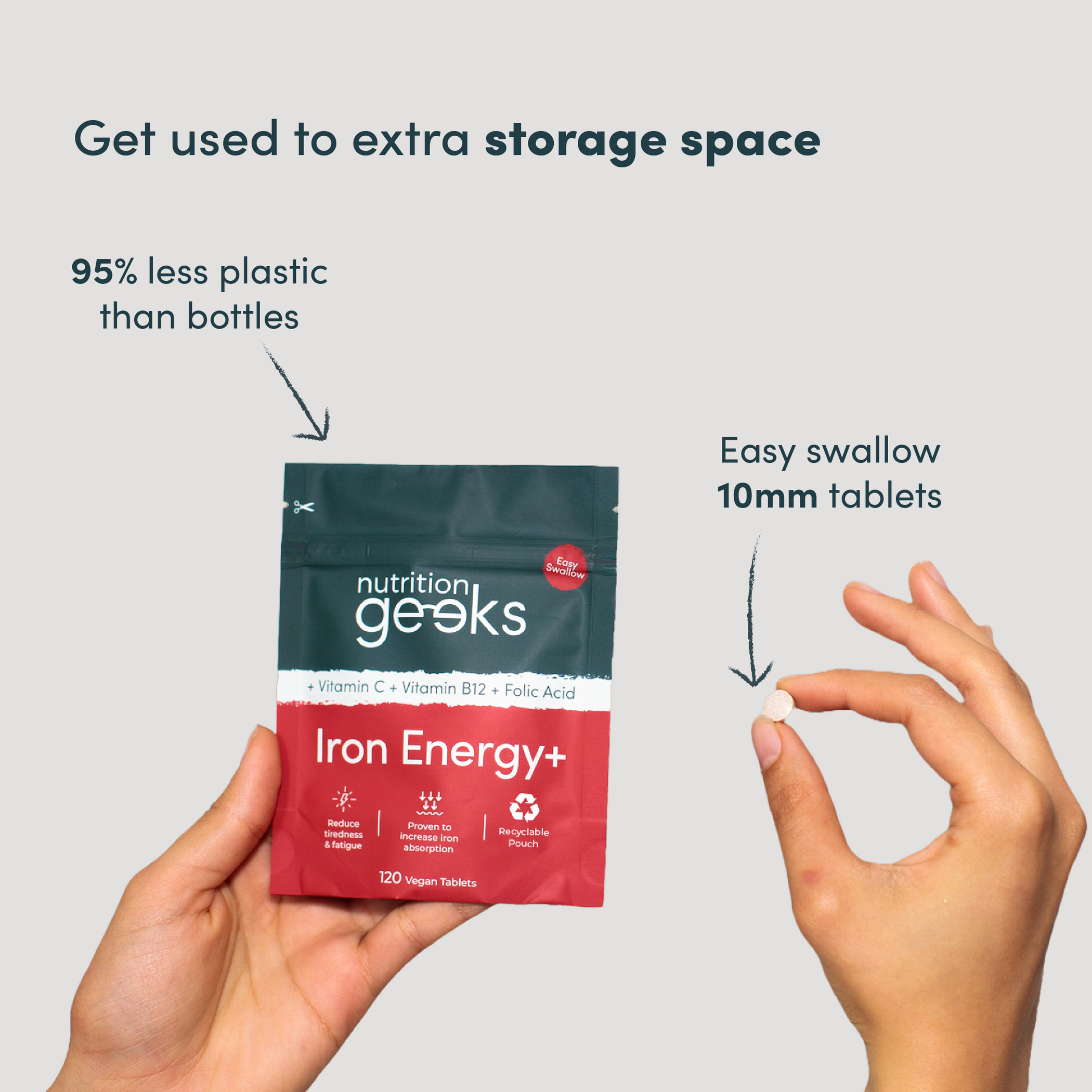 Iron Energy+ Tablets | Boost Energy & Immunity