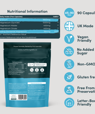 Magnesium Glycinate 3-in-1 | UK's #1 Best-Selling Magnesium Supplement