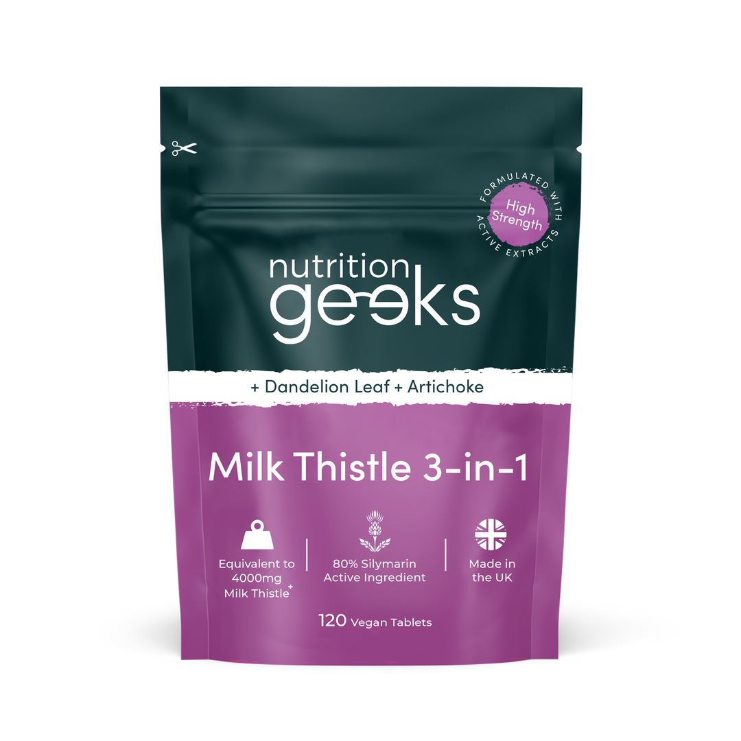 Milk Thistle+ 6000mg Tablets | 3-in-1 Complex