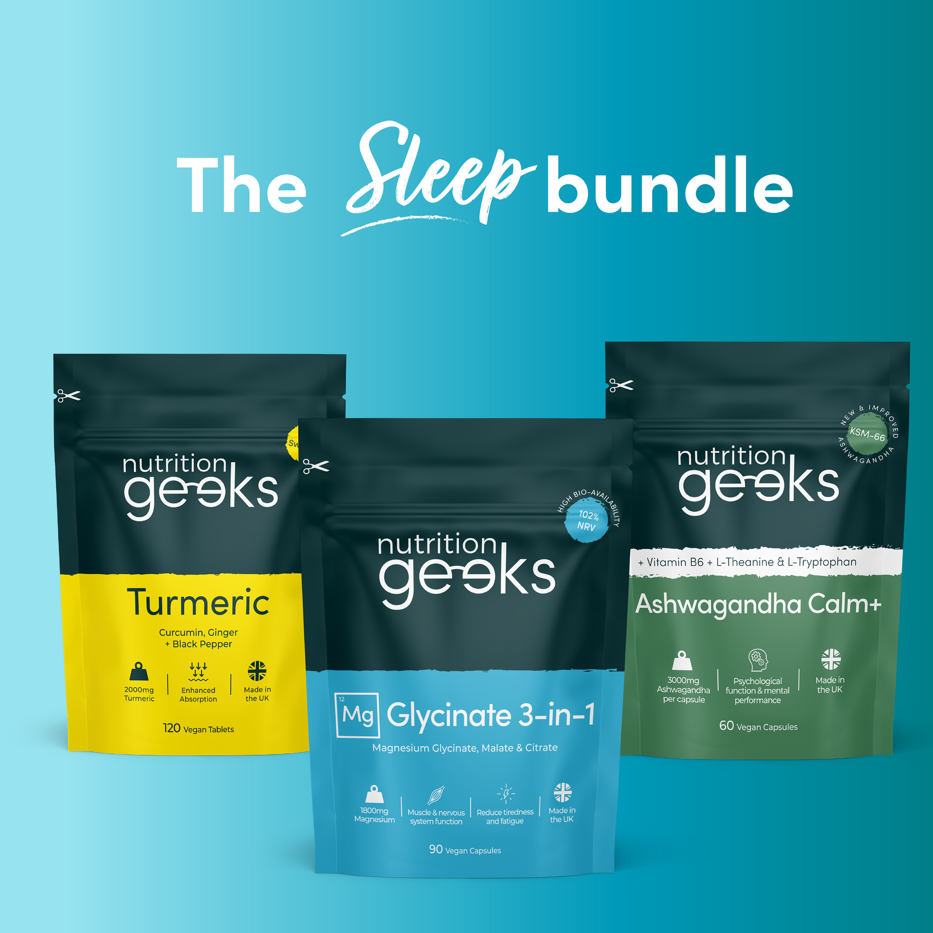 Sleep Bundle | Natural Sleep Support for Restful Nights