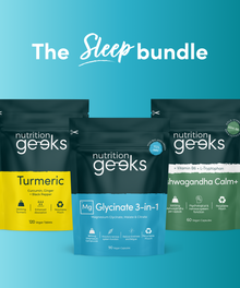 Sleep Bundle | Natural Sleep Support for Restful Nights - Nutrition Geeks