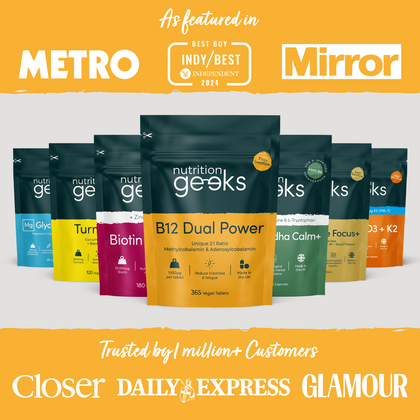 Vitamin B12 Dual Power Tablets | 1 Year Supply